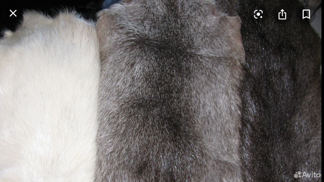 Шкуры нутрии, заводская выделка