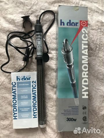 Hydor Hydromatic2 300Вт. Нагреватель для аквариума