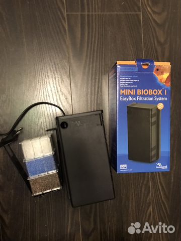 Фильтр для аквариумов mini biobox 1 новый