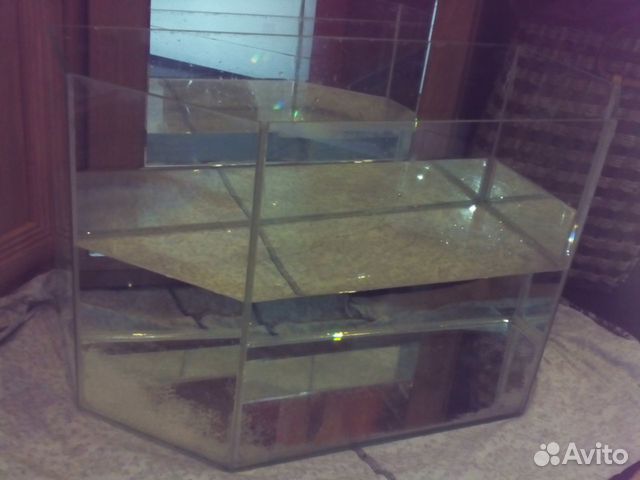 Аквариум шестигранный на 50 литров