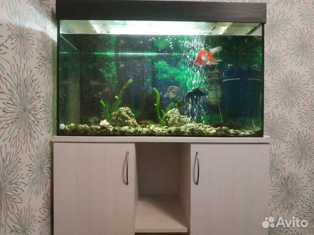 Аквариум 180л с тумбой